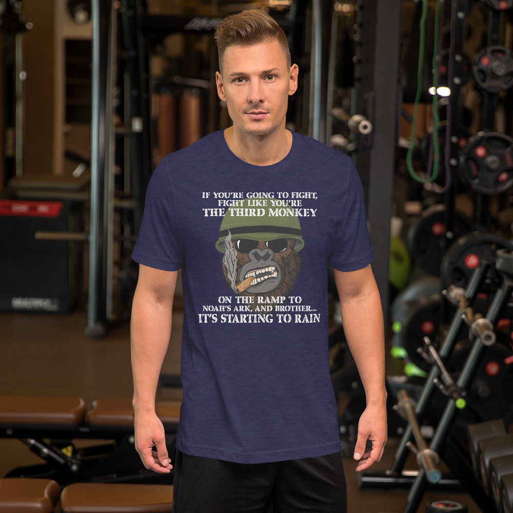 Fight Like Third Monkey, Meme Shirt, MMA Shirt, Mixed Martial Arts ...