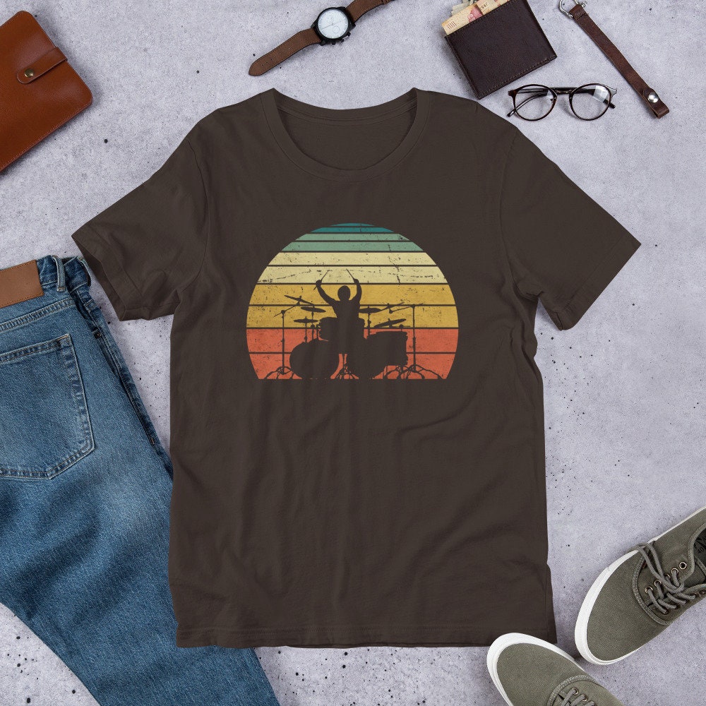 Vintage Retro Drummer Drummer Gifts Drums Drum Drummer - Etsy