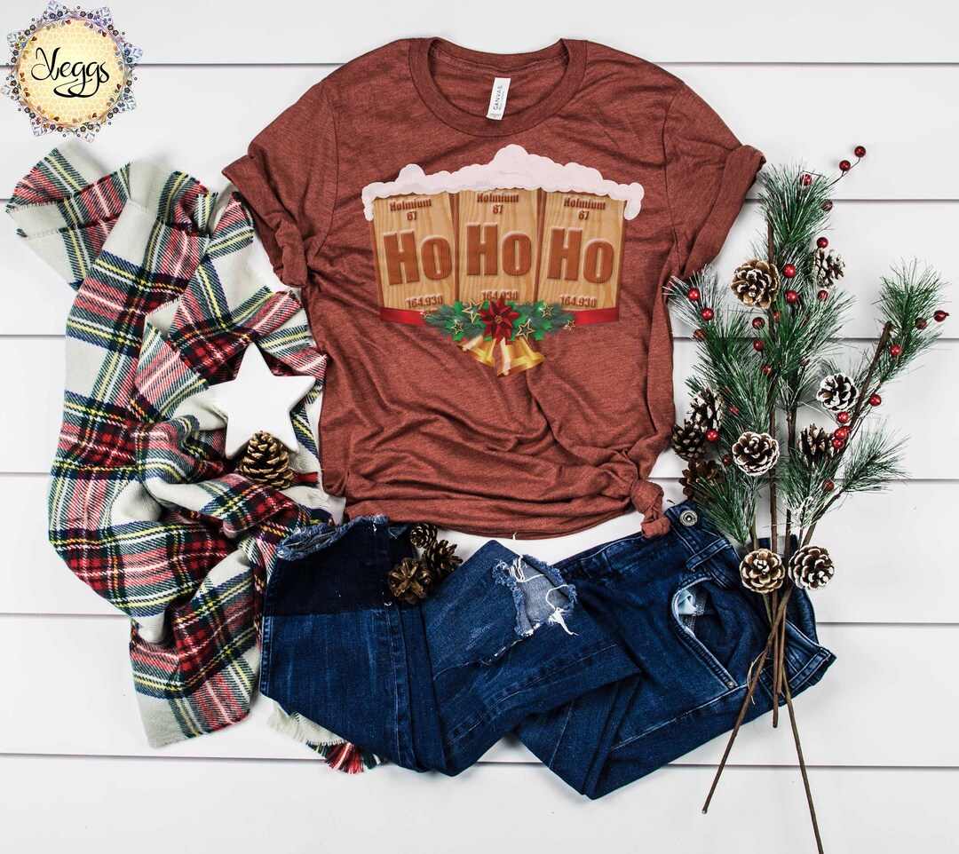 Ho Ho Ho - Christmas Elements - Chemistry Gift - Periodic Table ...