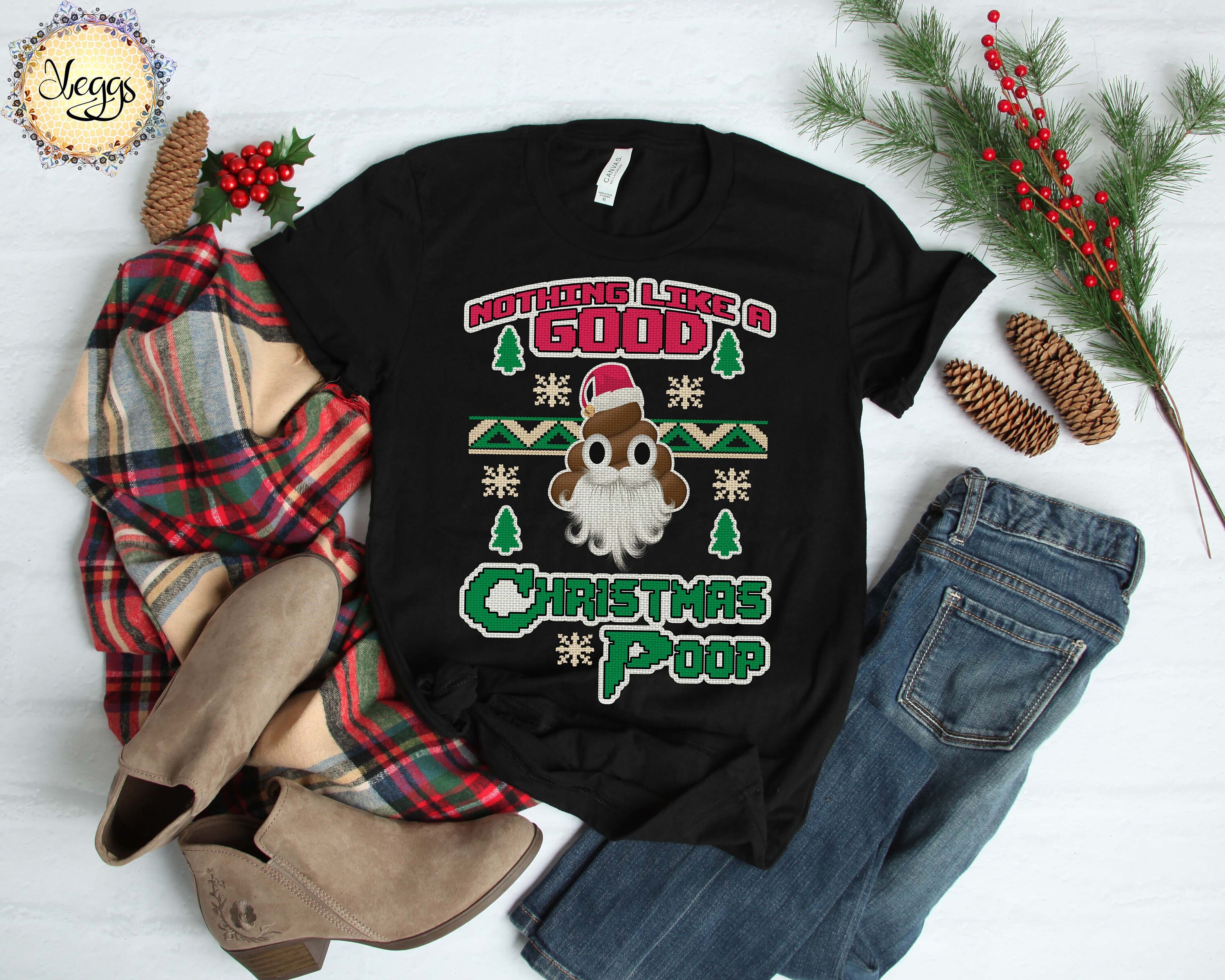 Poop Christmas - Weird Christmas - Poop Emoji - Emoji Gift - Christmas ...