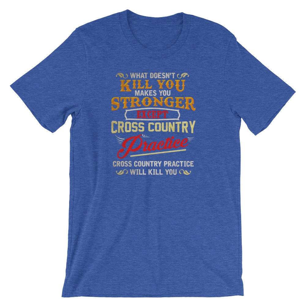 Cross Country Shirt - Cross Country Gifts - Running Gifts - Cross ...