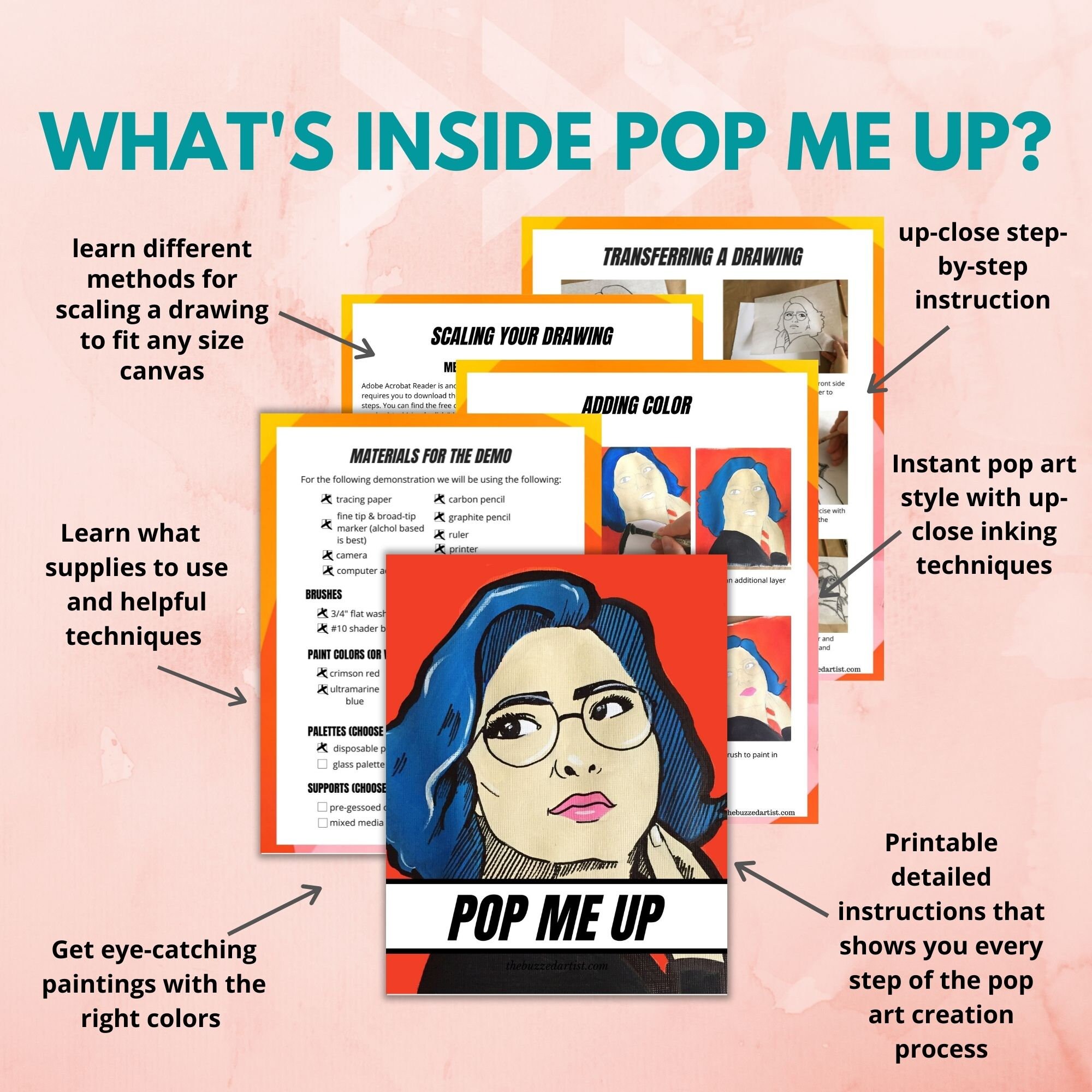 Pop Me Up: Turn Images Into Colorful Pop Art PDF Printable ...