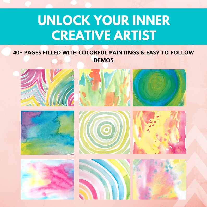 Printable Backwards Coloring Book, Abstract Reverse Coloring Book ...