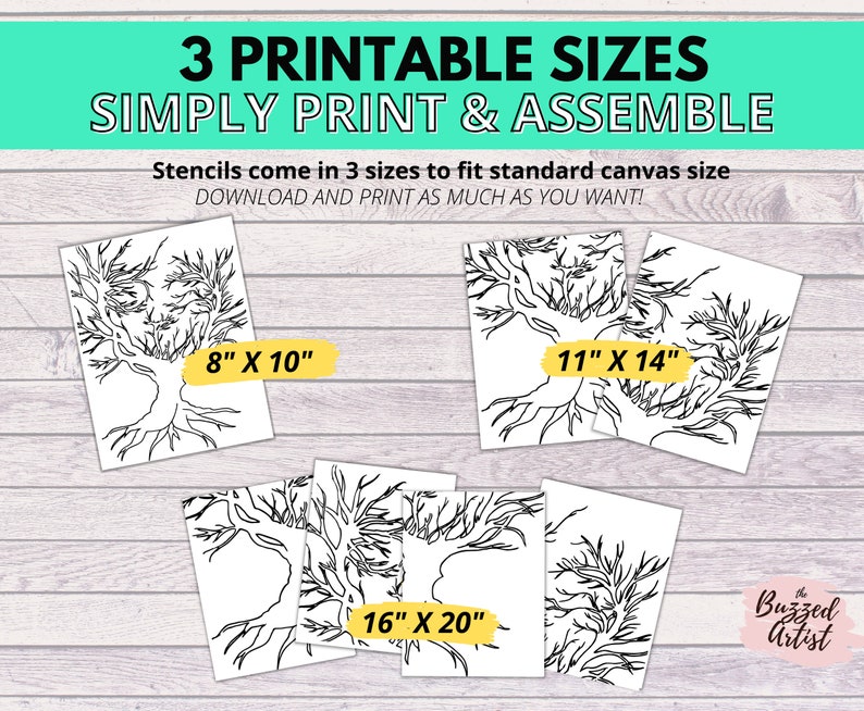 Skeleton Tree Acrylic Painting Tutorial, Halloween Optical Illusion ...