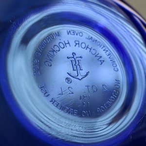 Vintage Anchor Hocking 2qt Cobalt Blue Glass Casserole - Etsy