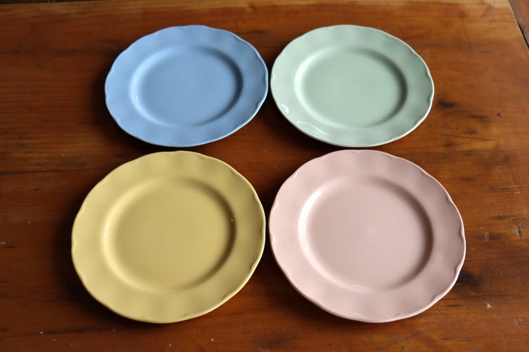 6-1/4" Plates Grindley Antiques Petal Ware Vintage Pottery Smallest ...