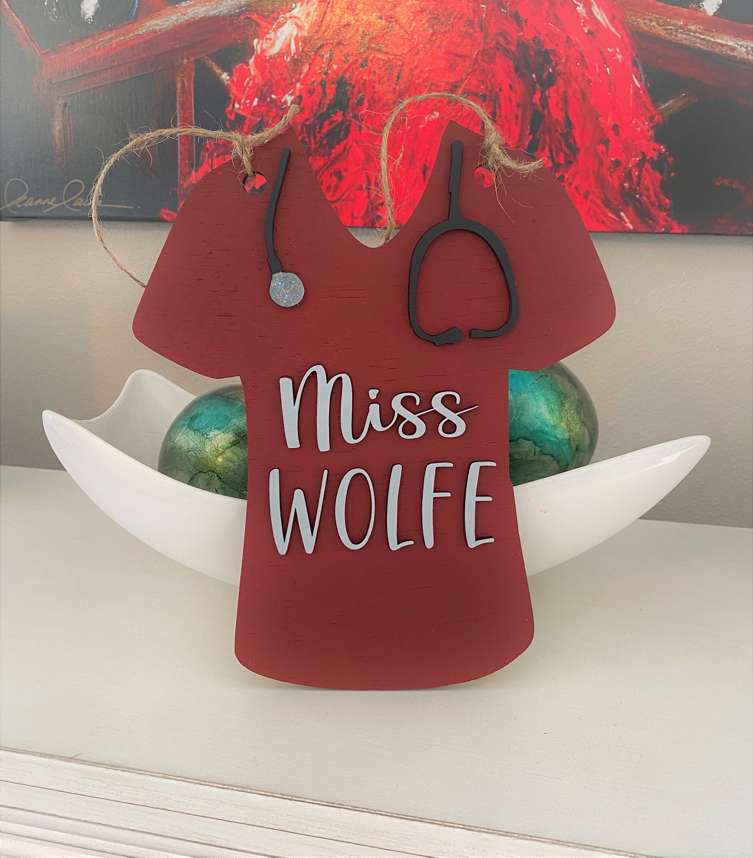 Personalized Gift Custom Nurse Sign Nurse Gifts Nurse Name - Etsy