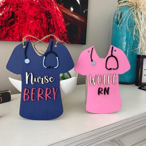 Personalized Gift, Custom Nurse Sign, Nurse Gifts, Nurse Name Sign ...