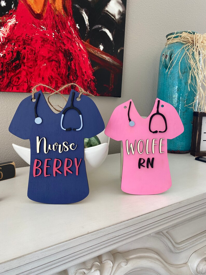 Personalized Gift, Custom Nurse Sign, Nurse Gifts, Nurse Name Sign ...