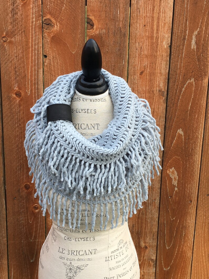 Infinity Scarf, Knit Infinity Scarf, Scarves for Women, Knit Scarf ...