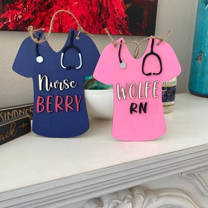 Personalized Gift, Custom Nurse Sign, Nurse Gifts, Nurse Name Sign ...