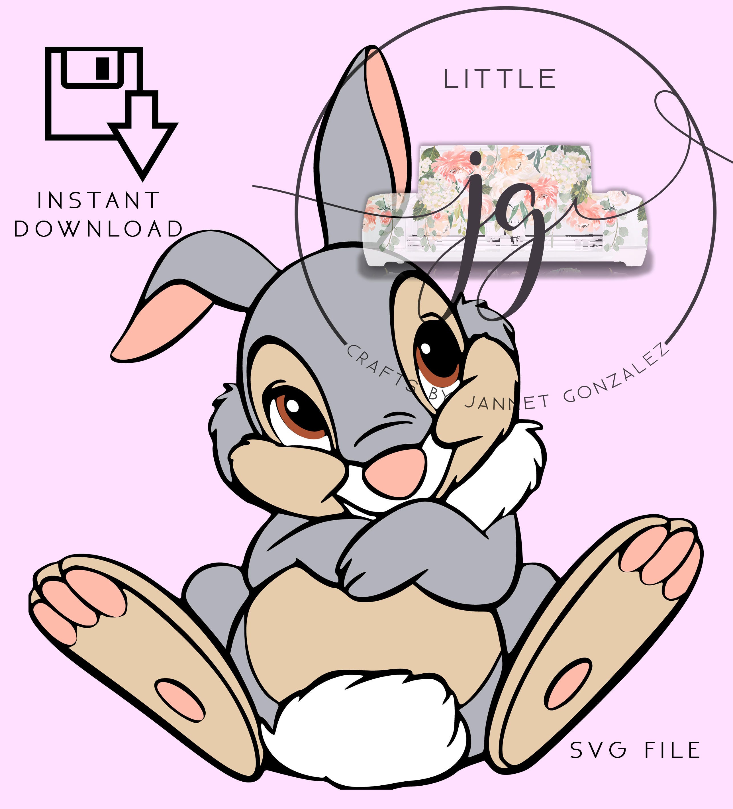 THUMPER SVG - Etsy