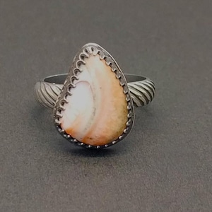 Thomsonite Ring Size 7 a Rare Minnesota Stone in Antiqued Sterling ...