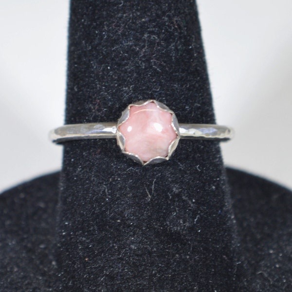 Pink Stone Ring - Etsy