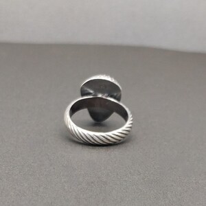 Thomsonite Ring Size 7 a Rare Minnesota Stone in Antiqued Sterling ...