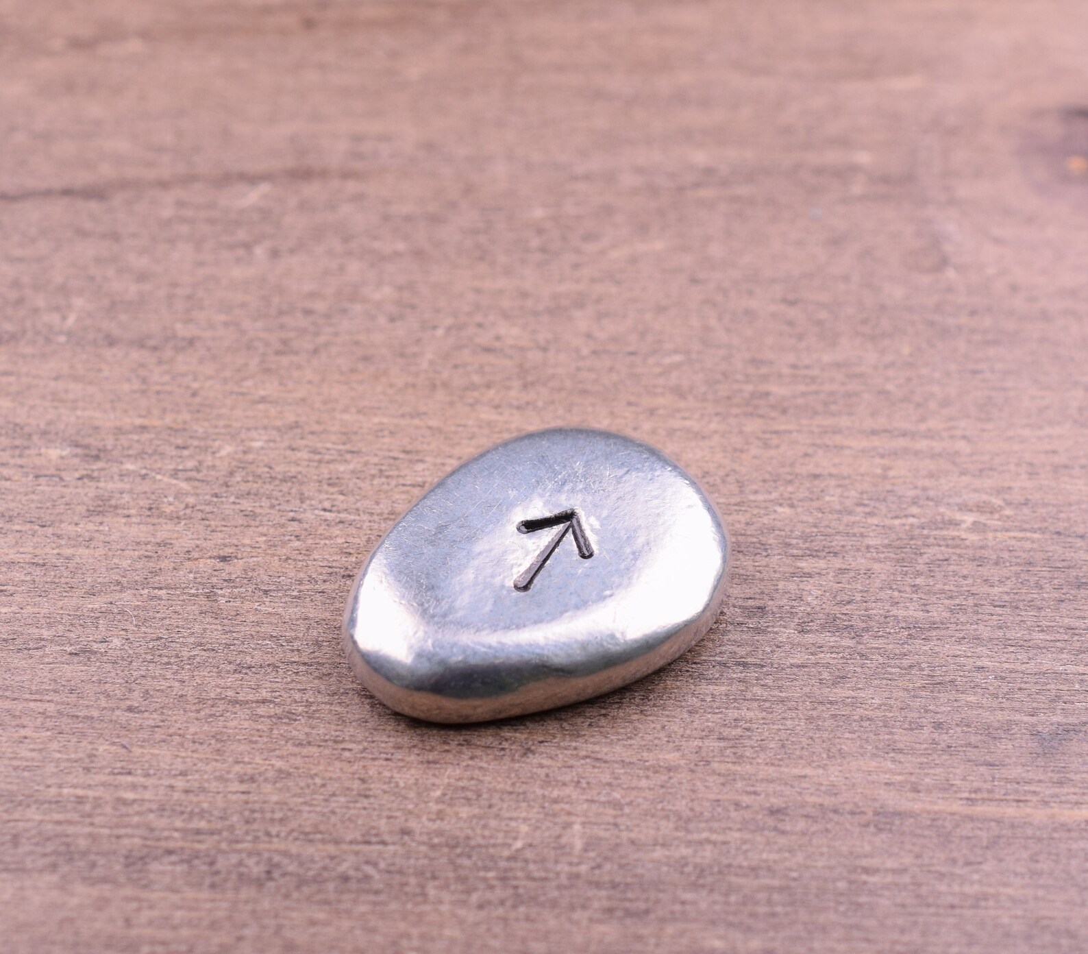 Tiwaz Rune Stone, Tiwaz Rune Pocket Stone, Peace Fairness and Justice ...