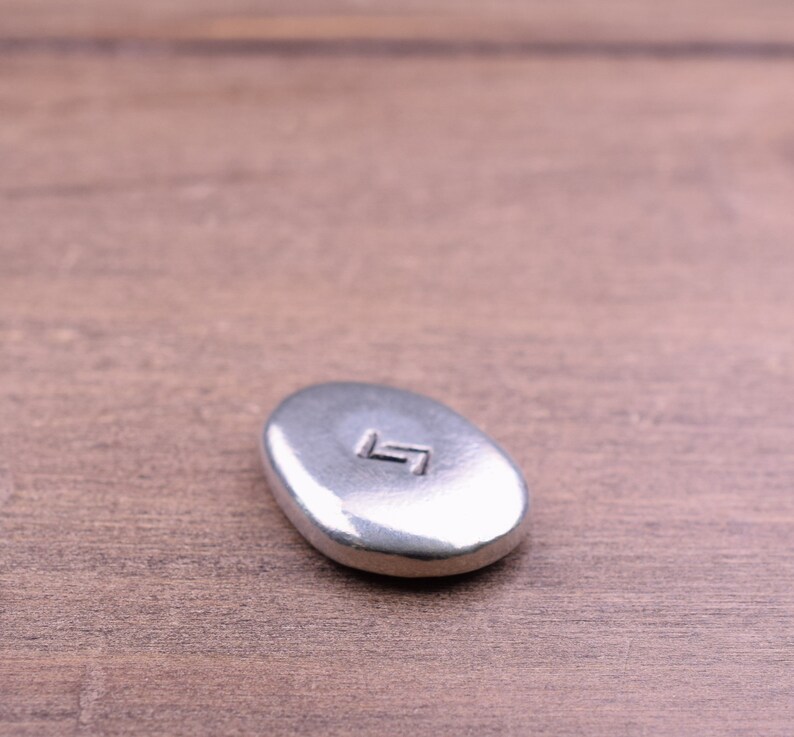Jera Rune Stone, Jera Rune Pocket Stone, Rune Charm, Patience Peace and ...