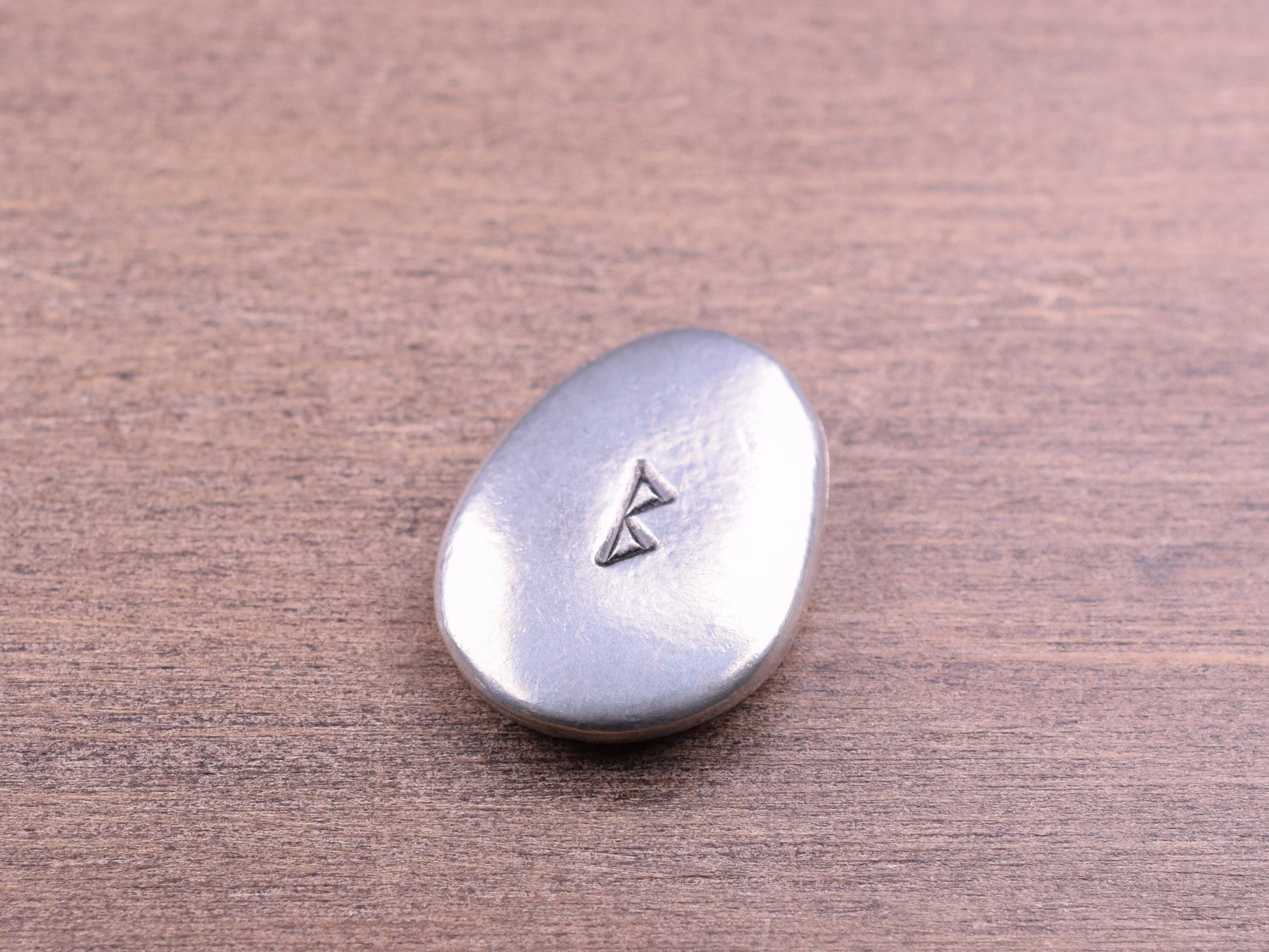 Berkano Rune Stone, Berkano Rune Pocket Stone, Birch Rune, Wisdom Rune ...