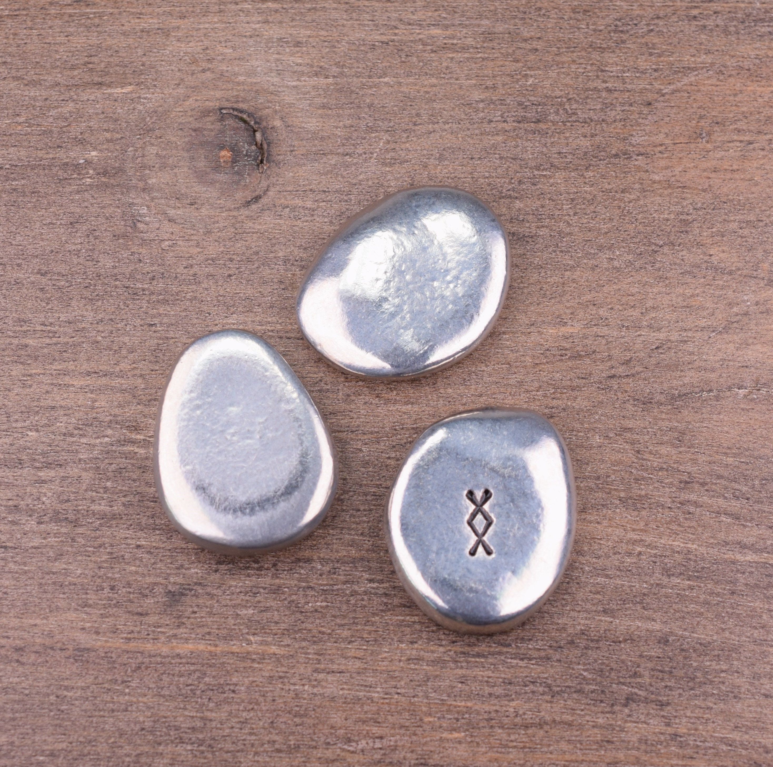 Rune Stone Inguz Rune Pocket Stone Protection Charm Worry - Etsy