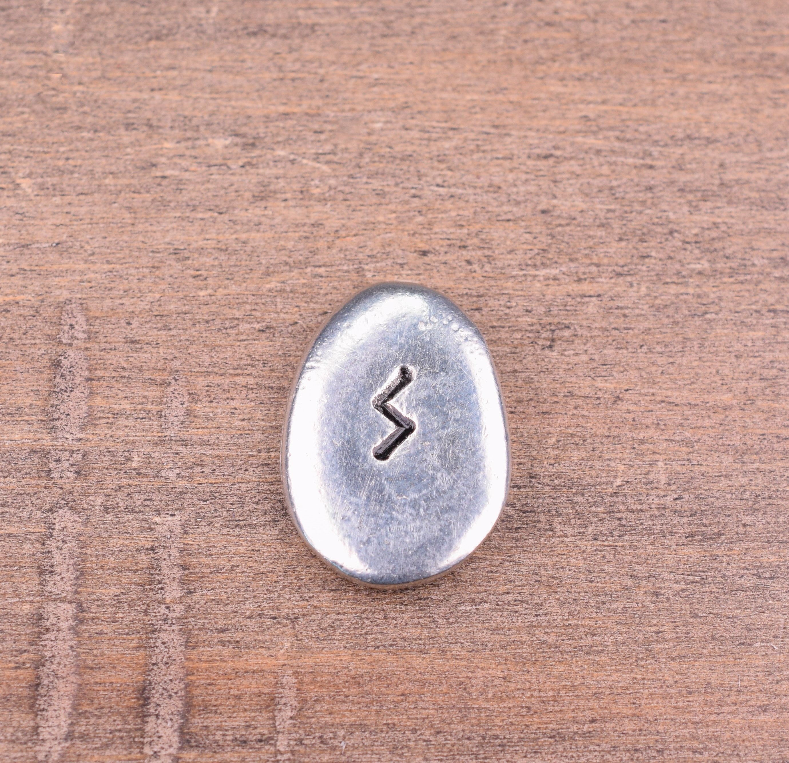 Rune Stone, Sowilo Rune Pocket Charm, Success Charm, Sun Rune, Worry ...