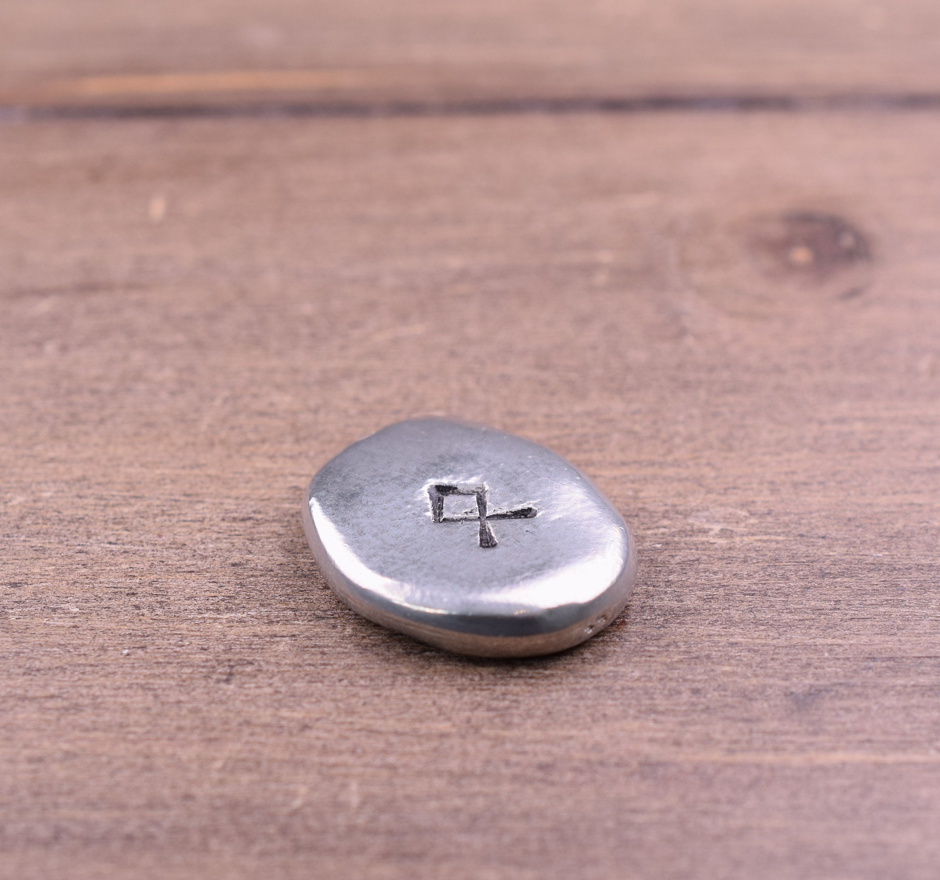 Othala Rune Stone, Pocket Stone, Home and Ancestry Charm, Prosperity ...