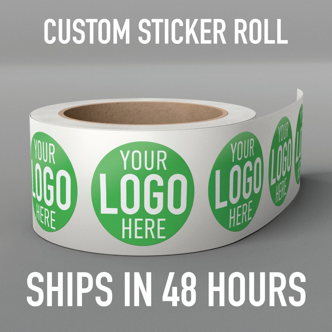 Packaging Stickers Roll Labels Stickers Customized Custom - Etsy