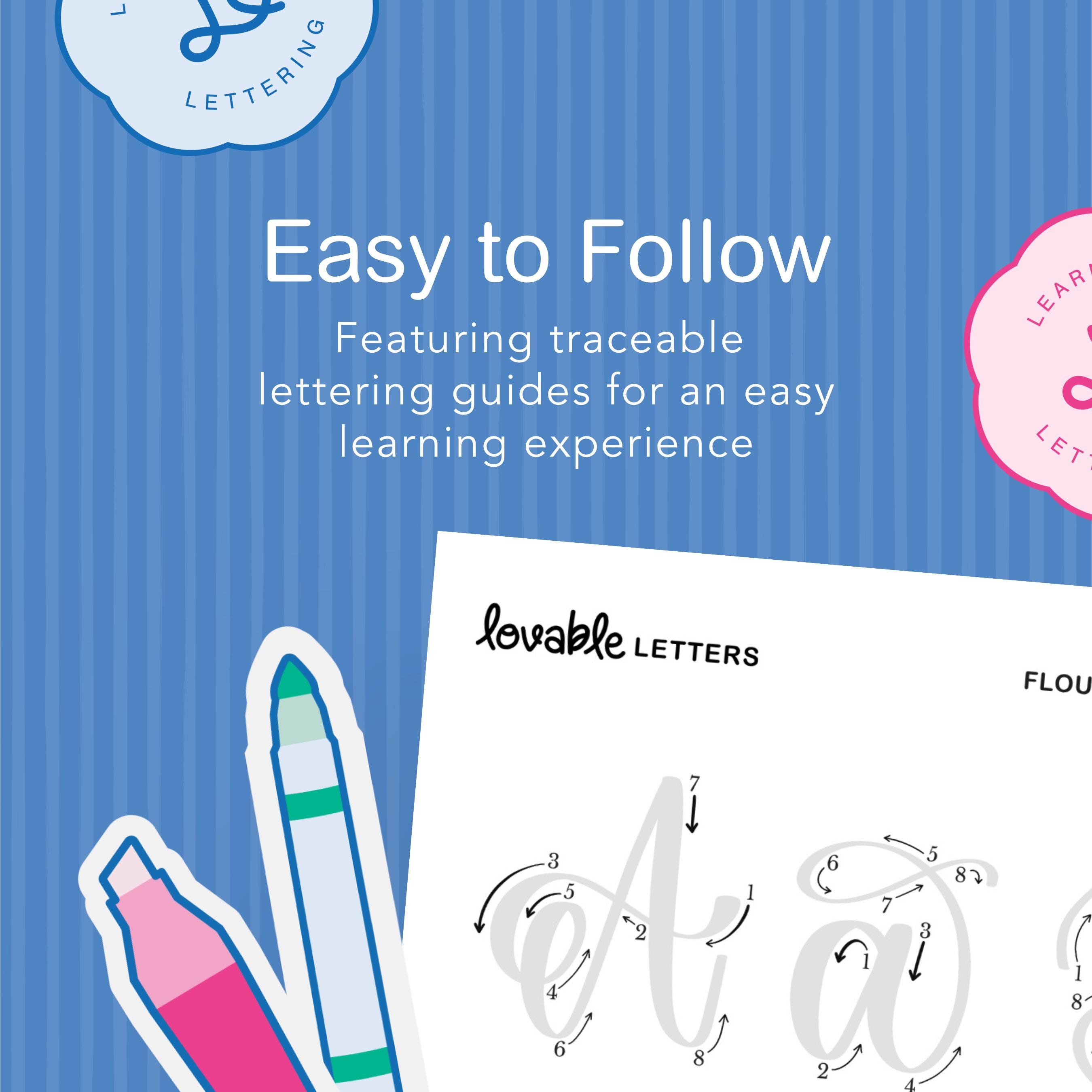 Ultimate Lettering Worksheet Bundle | Complete Guide Collection for ...