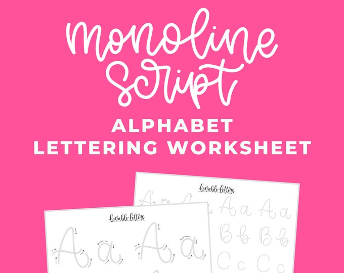Alphabet Worksheets - Lovable Letters Alphabet Worksheets - Lovable Letters