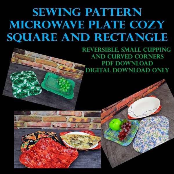Dinner Plate Cozy Pattern - Etsy