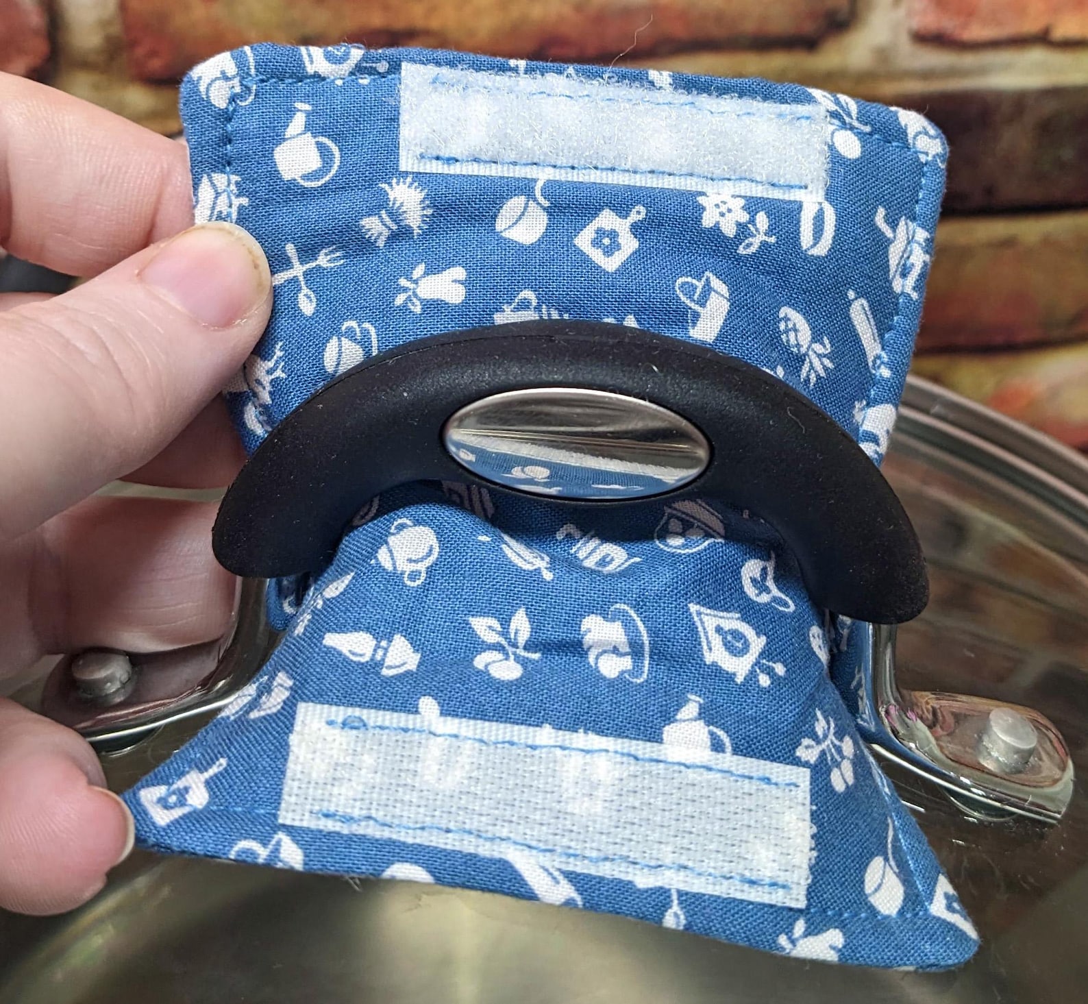 Pan Lid Handle Wrap Set (2 Pc): Heat Resistant Kitchen Accessory - Etsy
