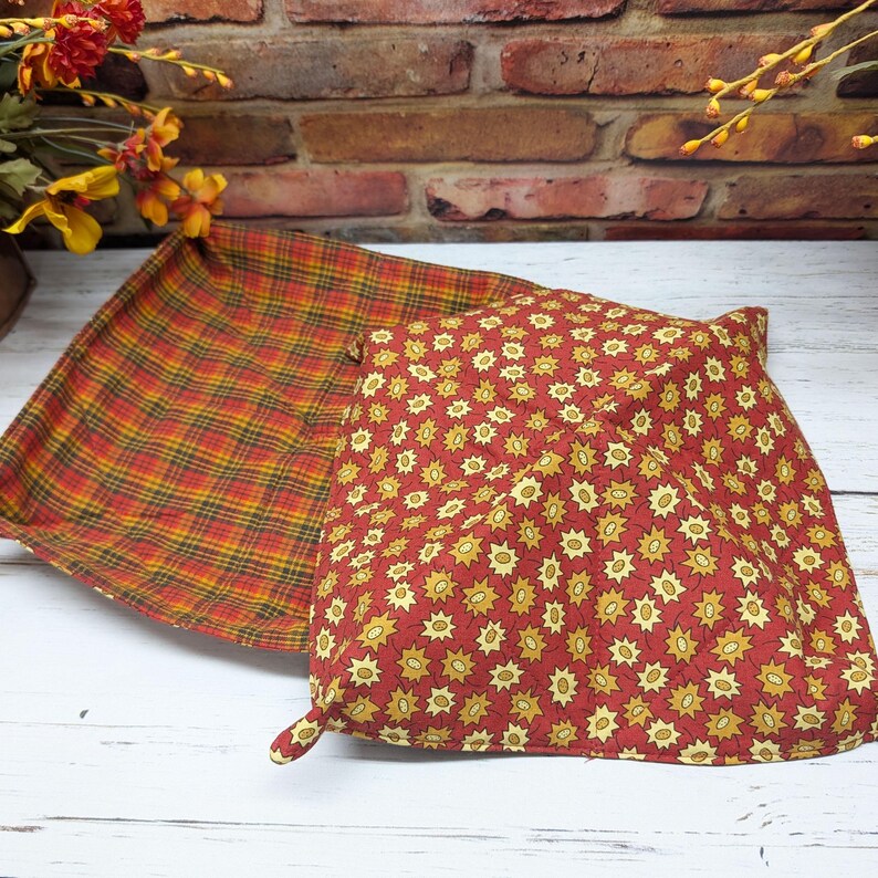Microwave Plate Holder: 100% Cotton Plate Cozy - Etsy