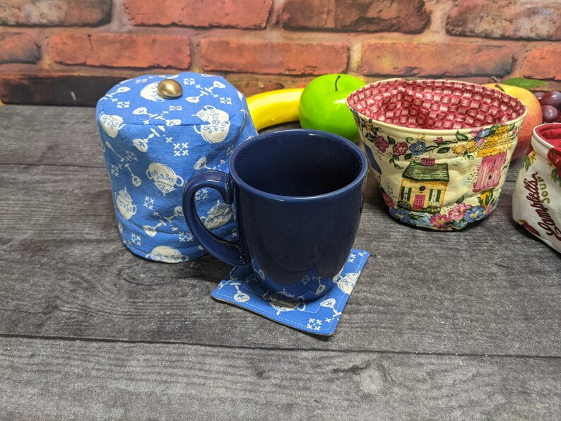 Sewing Pattern 3 Different Mug Cozy Tea Cover Soup Mug - Etsy