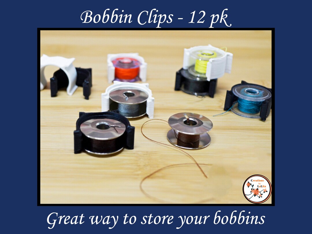 Bobbin Clips for Sewing Machine Bobbins - Etsy
