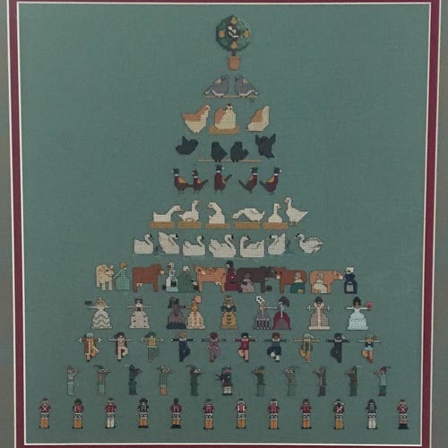 12 Days of Christmas / Cross Stitch Pattern / PDF / Christmas - Etsy