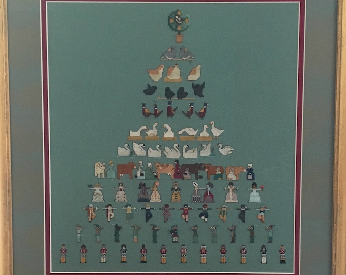 12 Days of Christmas / Cross Stitch Pattern / PDF / Christmas / Twelve ...