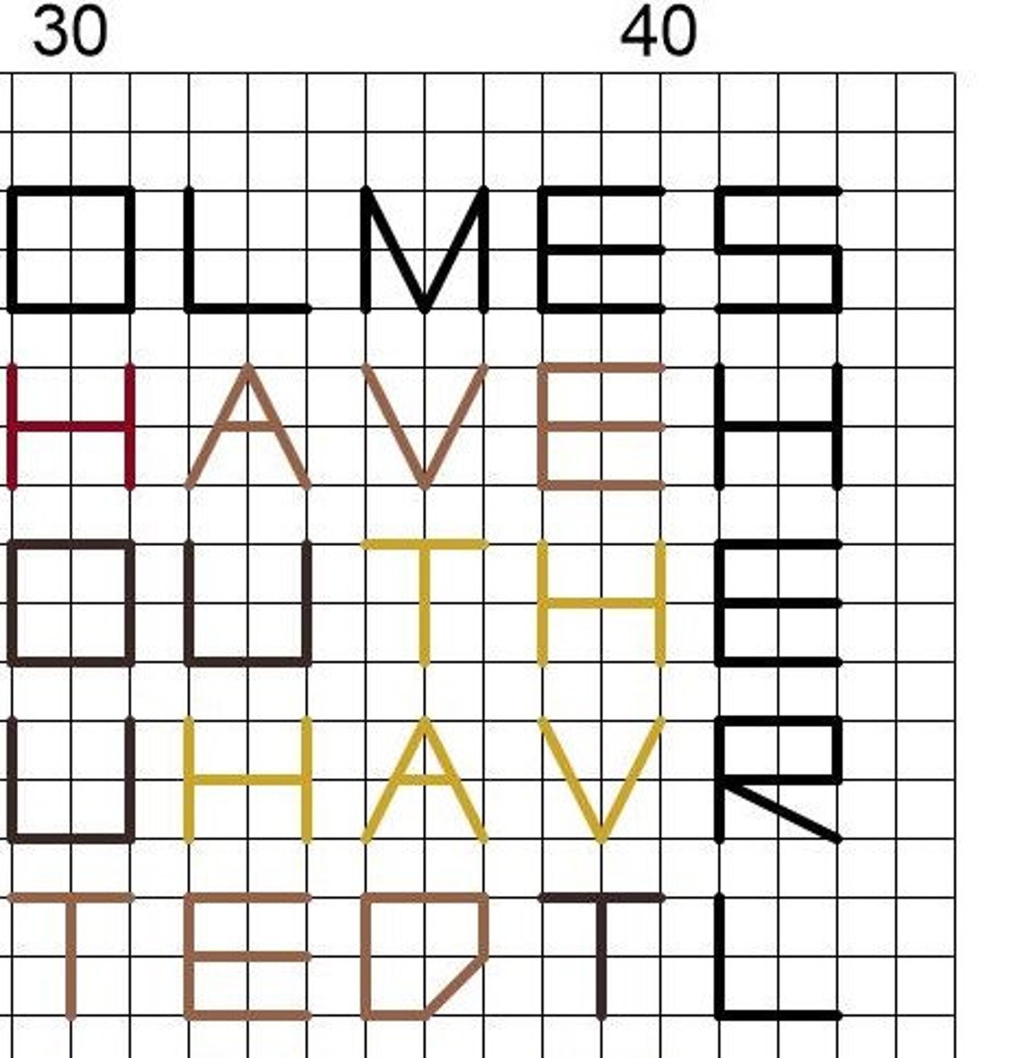 Sherlock Square/sherlock Holmes Cross Stitch Pattern/cross Stitch ...