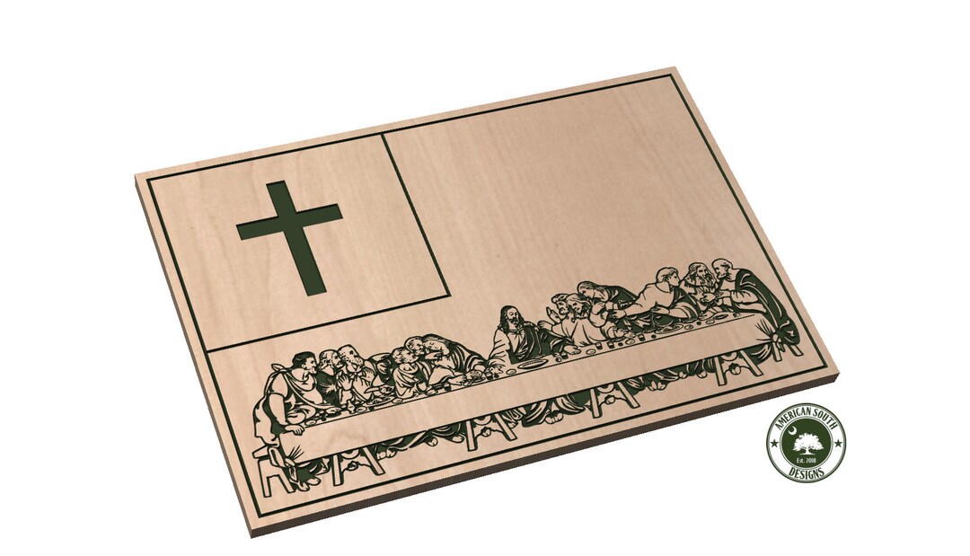 Christian Flag With the Last Supper- SVG - Digital Download - Etsy