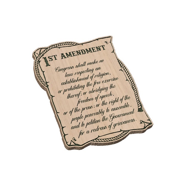 1st Amendment Svg - Etsy