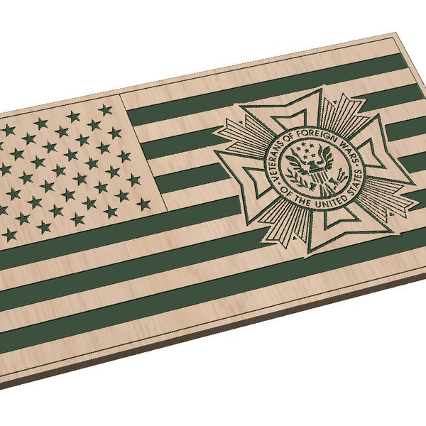 Vfw Logo Embroidery Design - Etsy