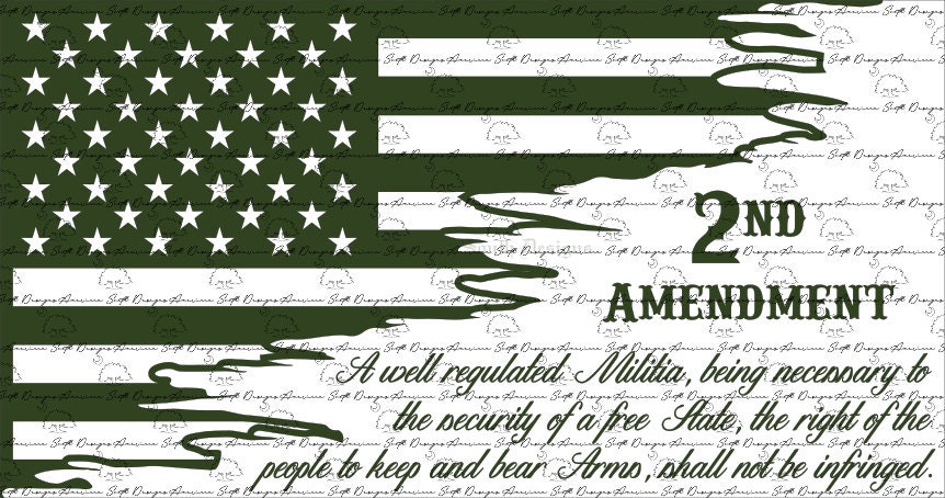 Tattered Split Flag With 2nd Amendment Digital Files Svg - Etsy
