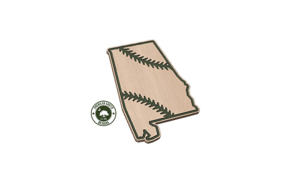 Alabama Baseball Seams - SVG - Digital Download - Etsy