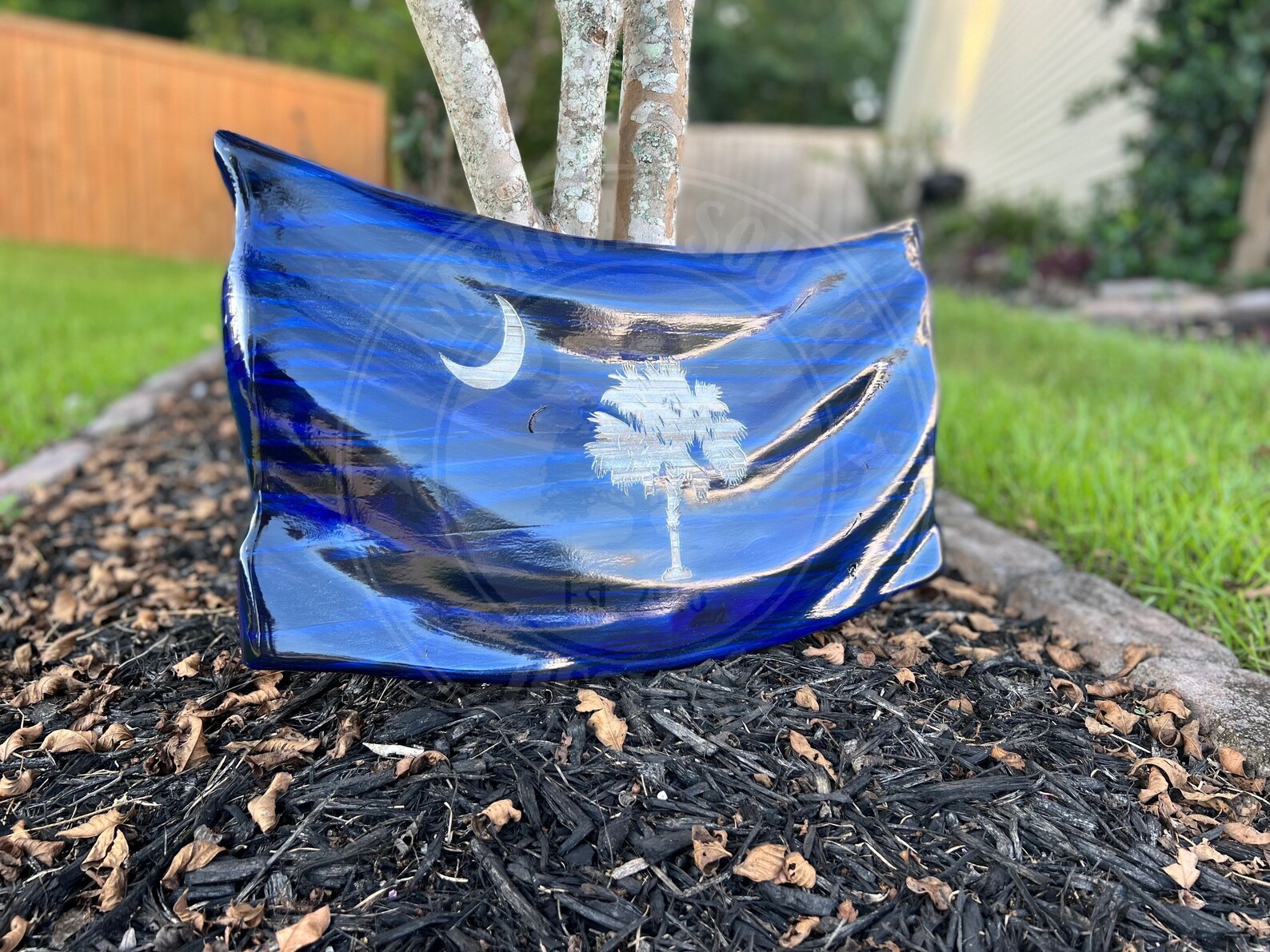 Draped 3D Flag Blank STL Model and Grayscale Bitmap CNC Router ...