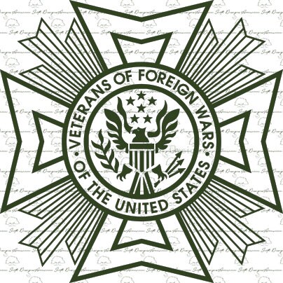 VFW Logo Digital Files Svg AI Png Eps DXF | Etsy