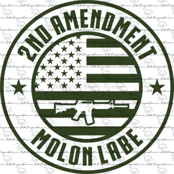 Digital Files 2nd Amendment Molon Labe Clock DXF PnG AI EpS SvG Craft Supplies & Tools Home ...