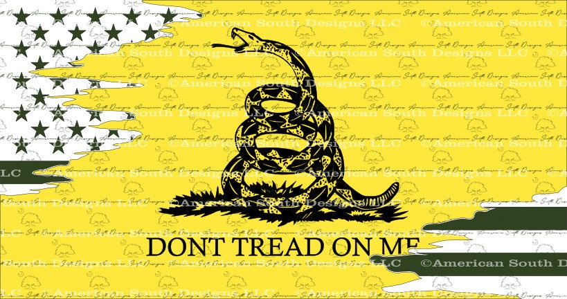 Tattered DTOM Flag With American Flag Digital Files Svg | Etsy