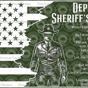 Deputy Sheriff's Prayer - SVG - CNC Laser File (digital Download) - Etsy