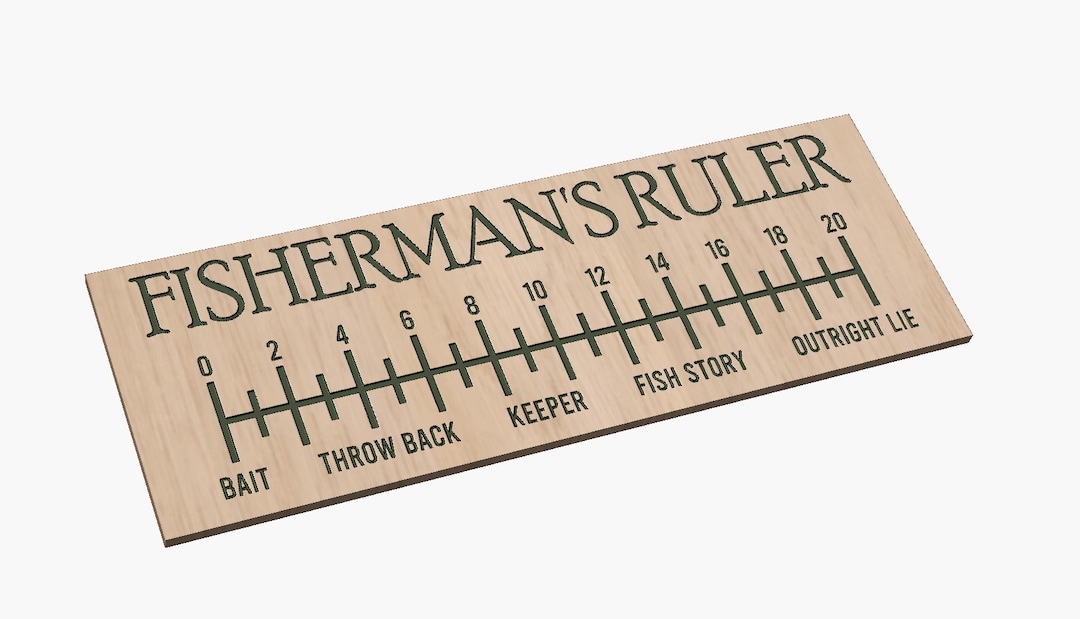 Fisherman's Ruler - SVG - Digital Download - Etsy