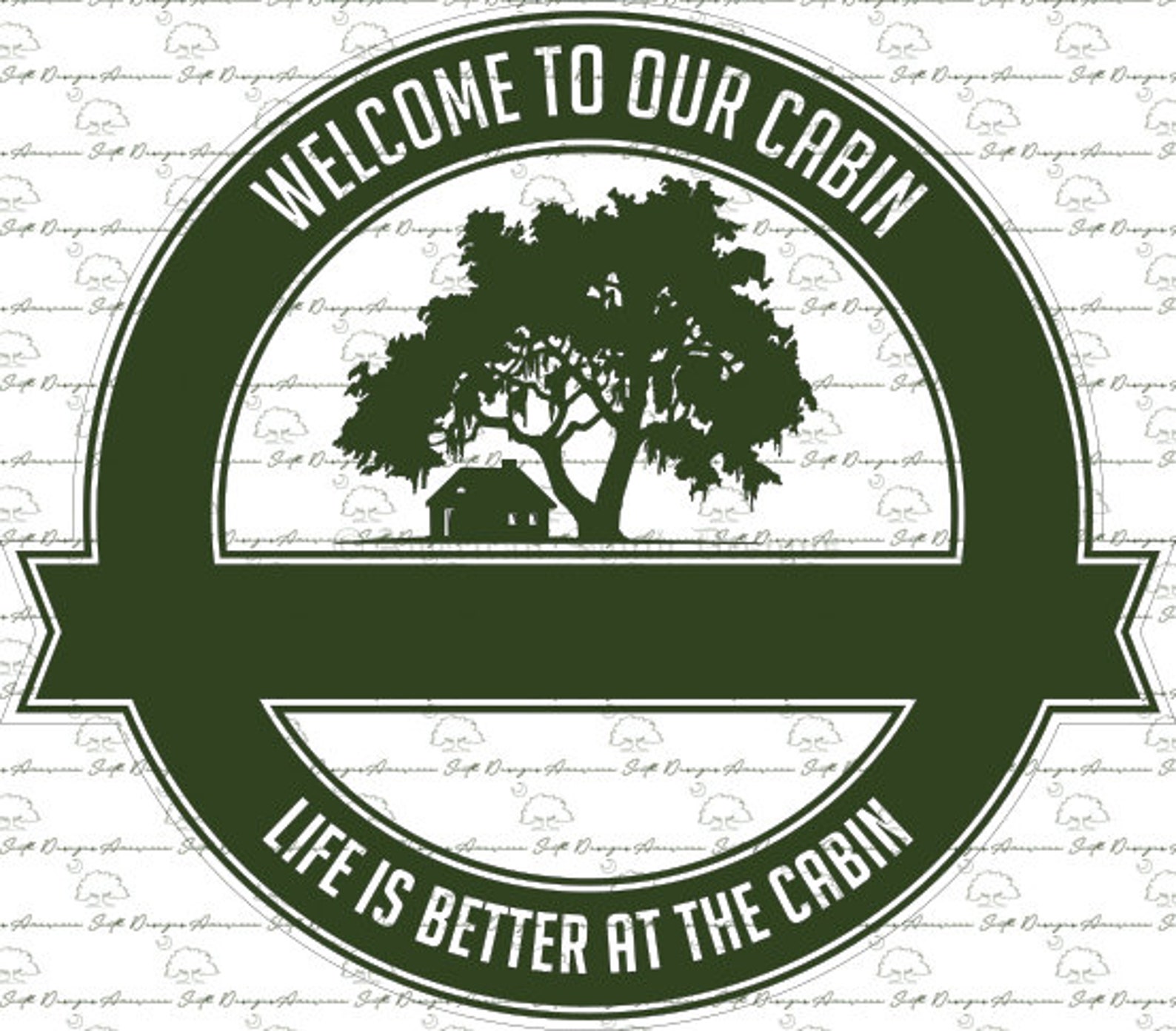 Cabin Sign Template - SVG - CNC Laser File (digital Download) - Etsy