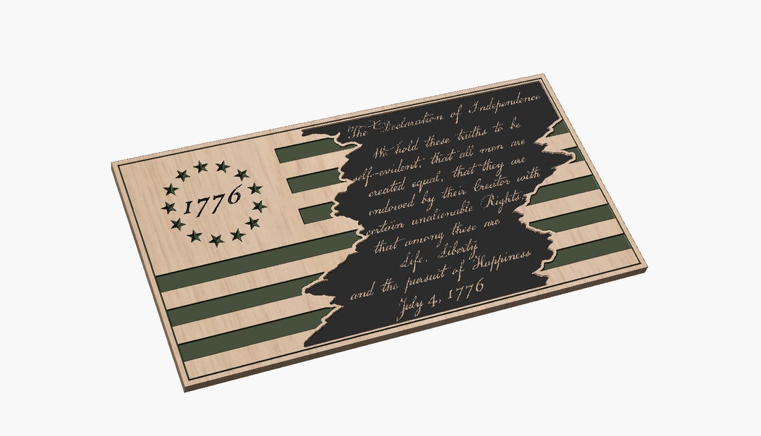Tattered Flag Design 8 Betsy Ross Declaration of Independence - SVG ...