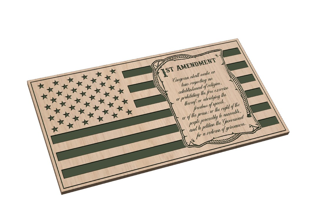 1st Amendment Flag - SVG - Digital Download - Etsy